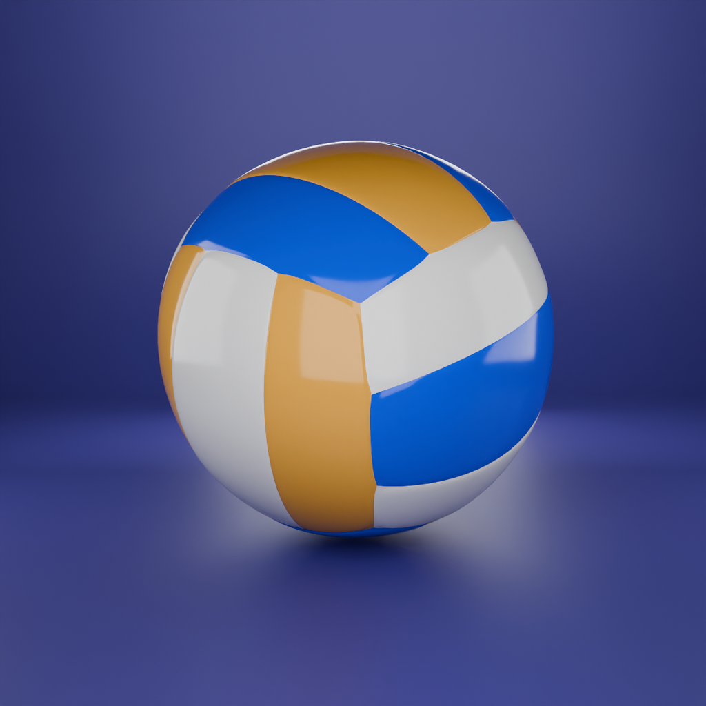 Volleyball | FREE Sport models | BlenderKit