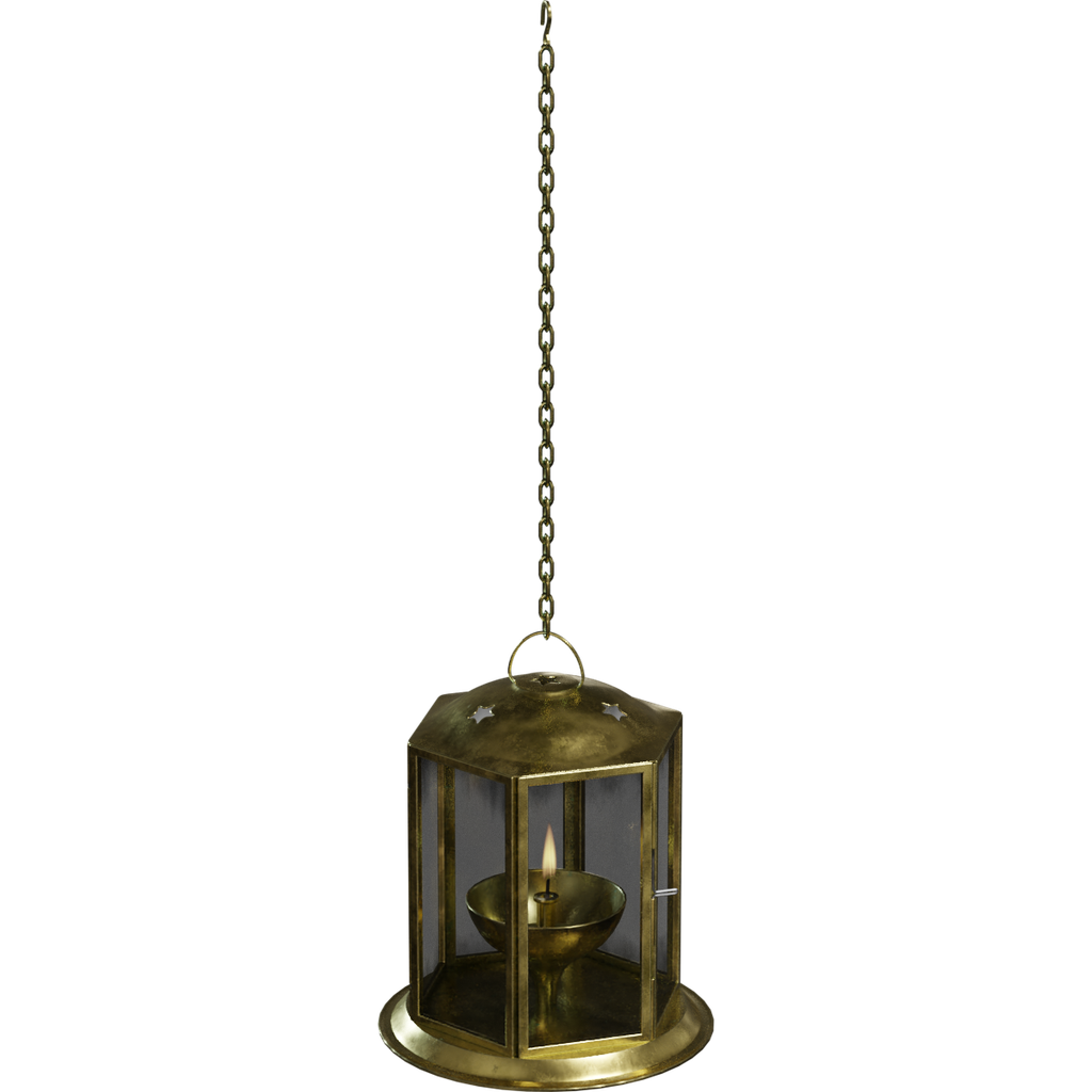 Brass Diya Lantern | FREE Wall Light models | BlenderKit