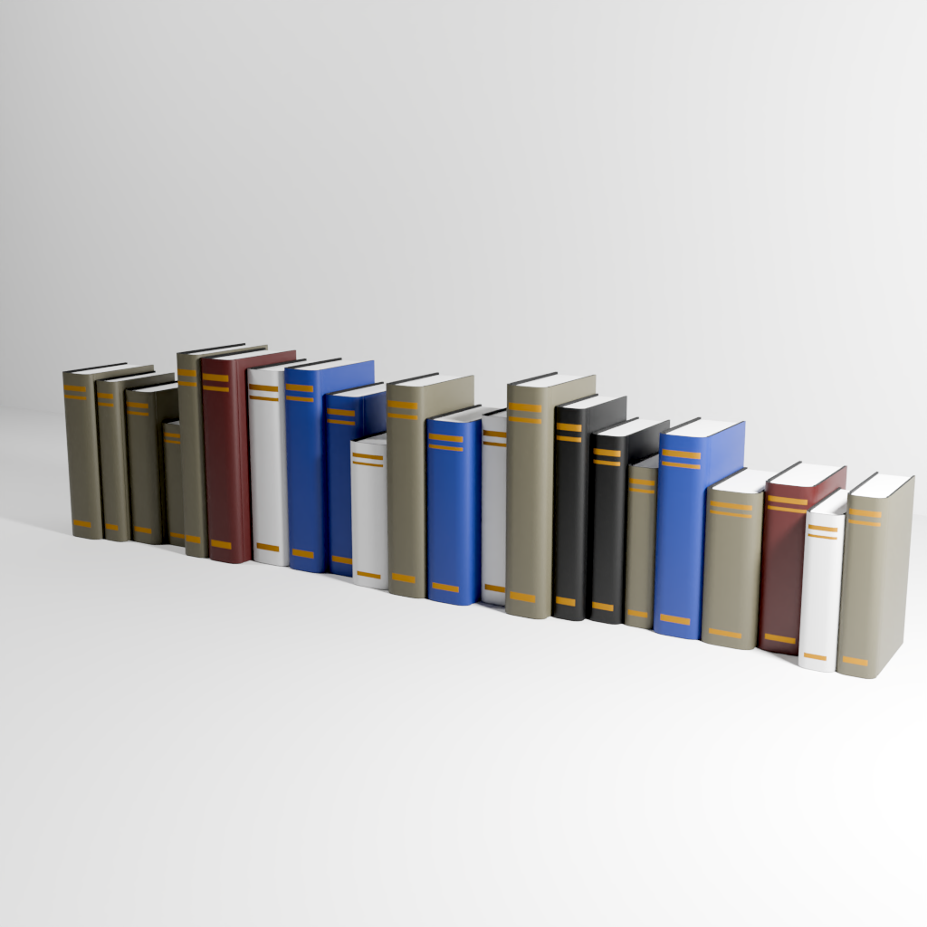 Automatic Book Shelf | Interior Design models | BlenderKit