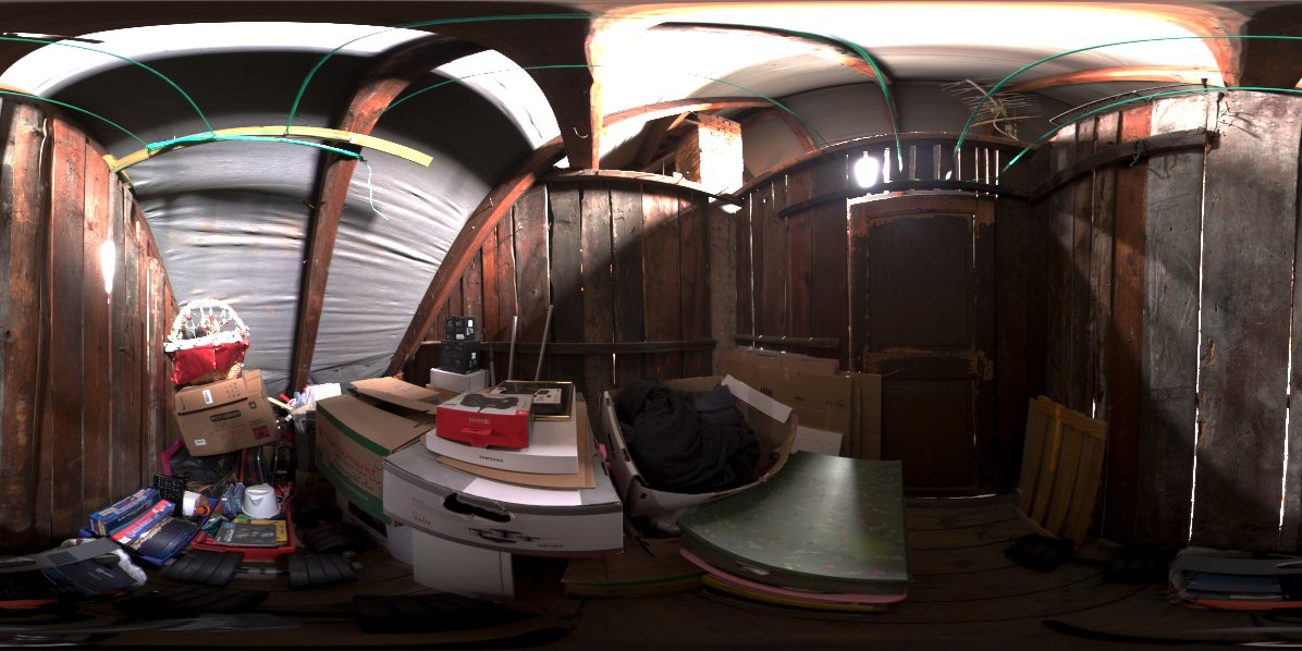 Attic Room HDR optimised 12K | Indoor HDRis | BlenderKit