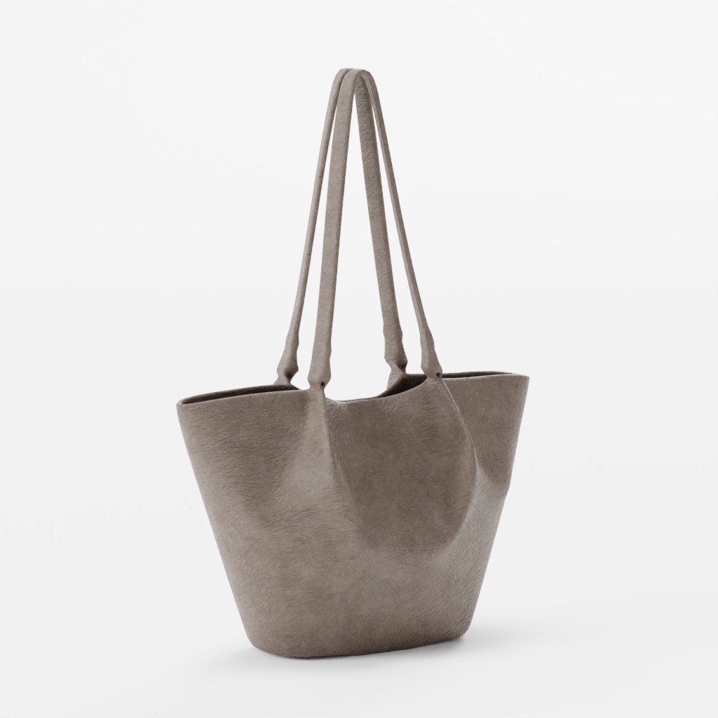 Leather Tote bag | Characters models | BlenderKit
