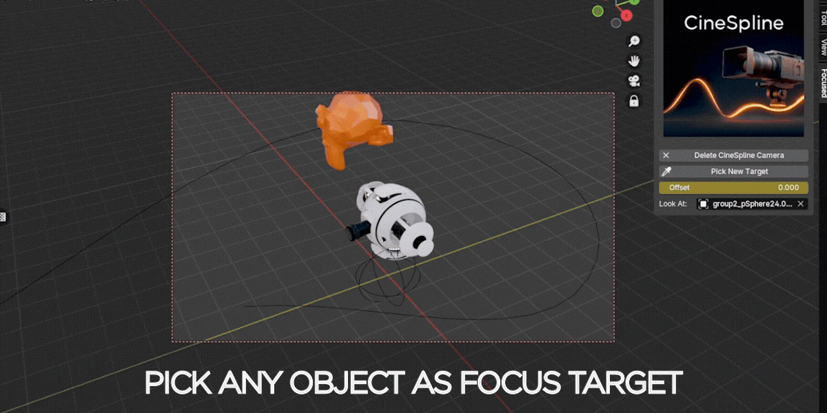 CineSpline – Cinematic Camera Rig for Blender | BlenderKit