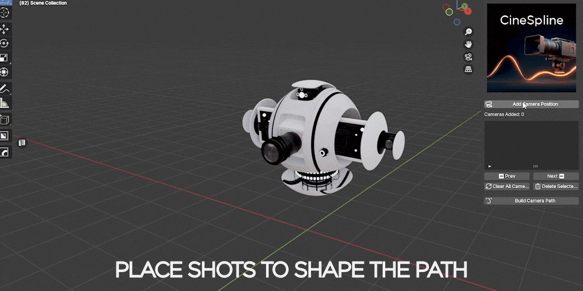 CineSpline – Cinematic Camera Rig for Blender | BlenderKit