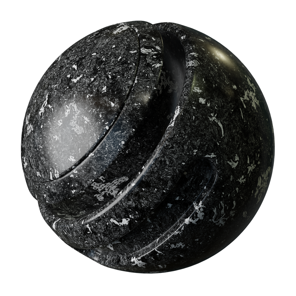 BlenderKit | Download the FREE Black&white marble material