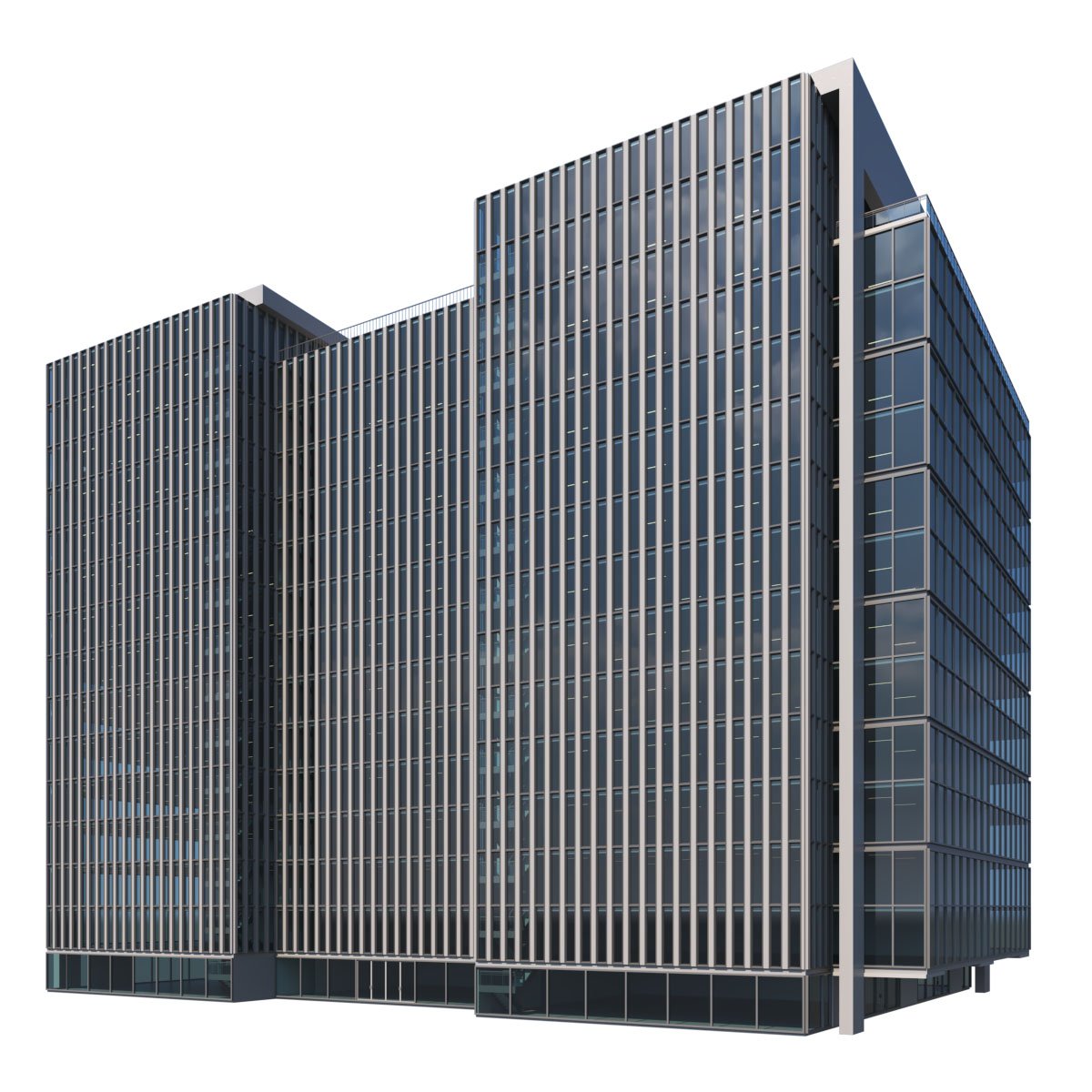Building Tower Skyscraper Modern Glass | Commercial Buildings models ...