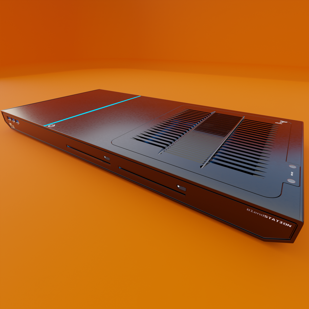 Blend Station | FREE Game Consoles models | BlenderKit