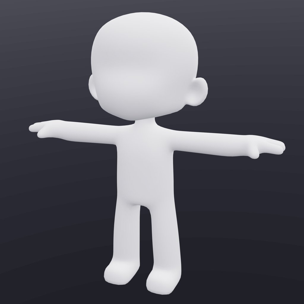 BlenderKit | Download the FREE Chibi model