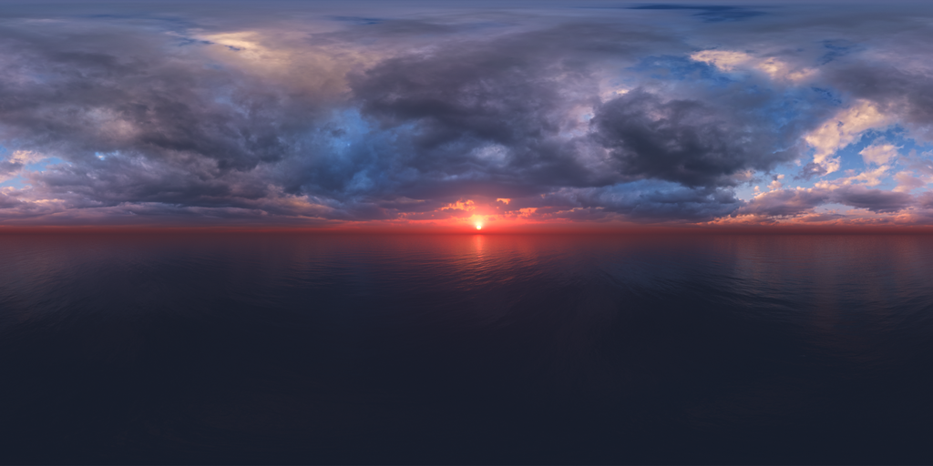 Pure Sky - Dramatic Pink Sunset | Nature HDRis | BlenderKit
