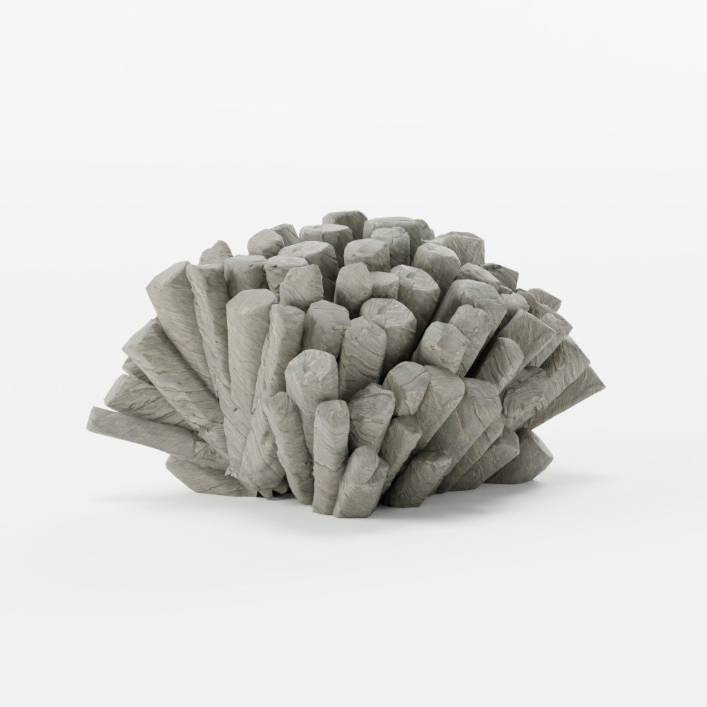 Basalt Rocks Cluster Scan | Nature models | BlenderKit