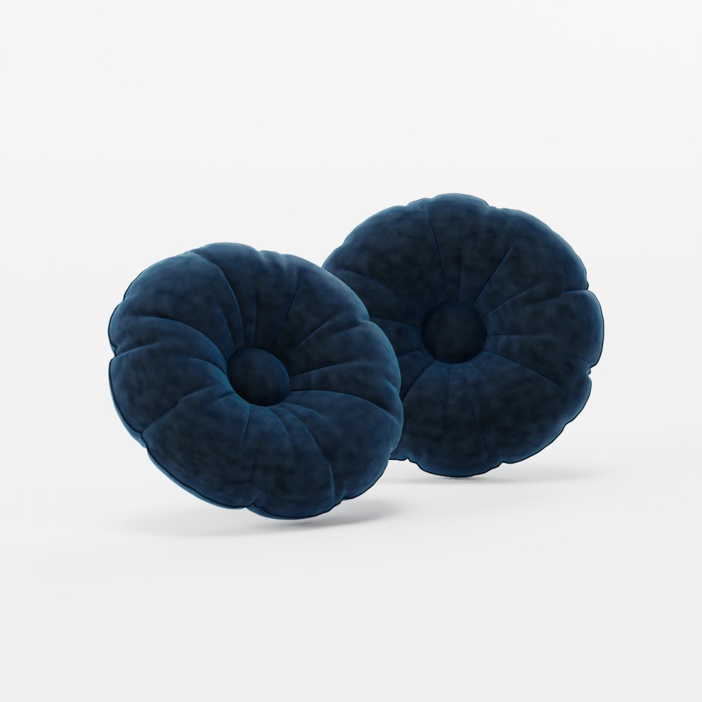 Round coushin | Interior Design models | BlenderKit