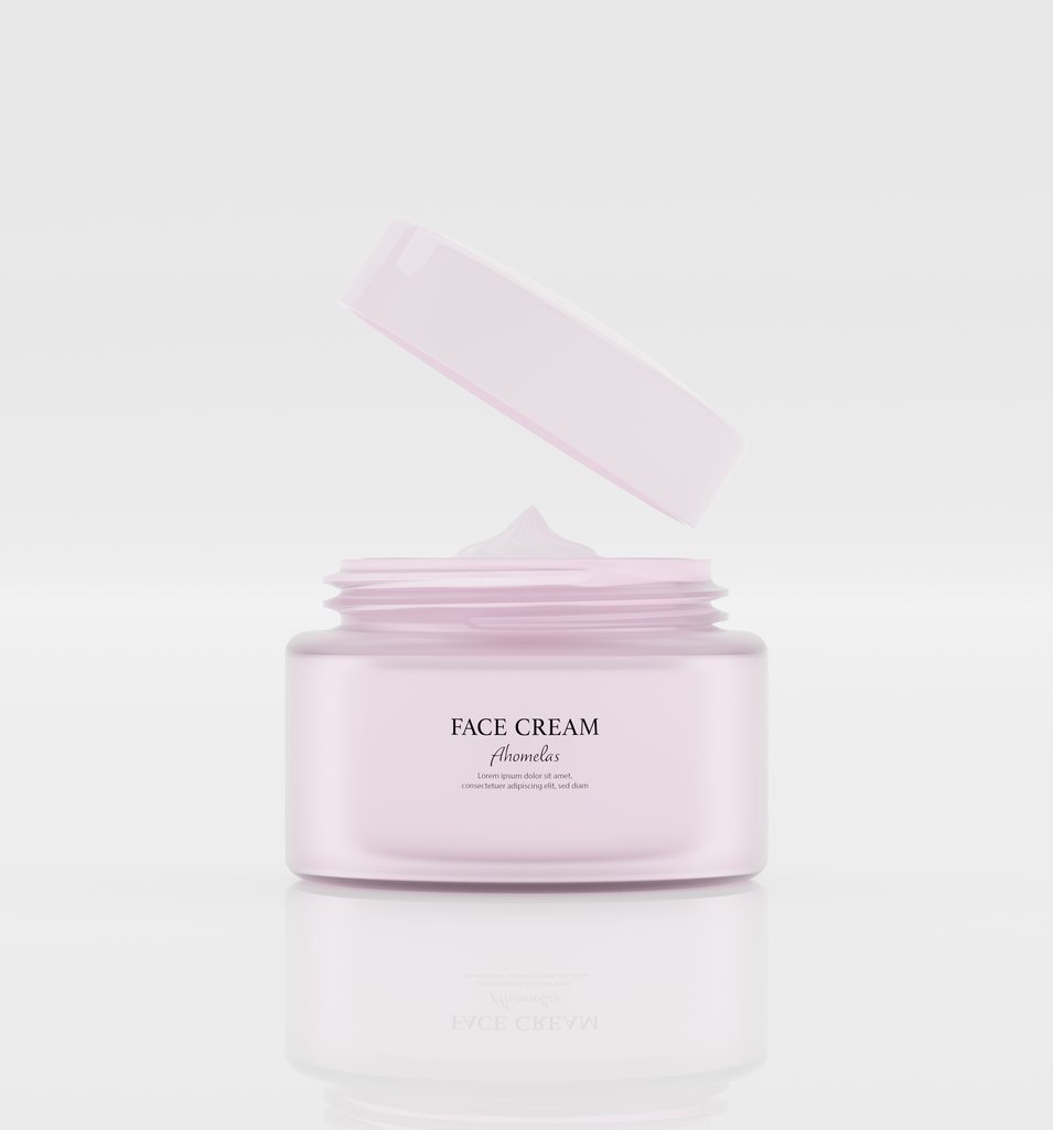 Face cream | Mockup scenes | BlenderKit