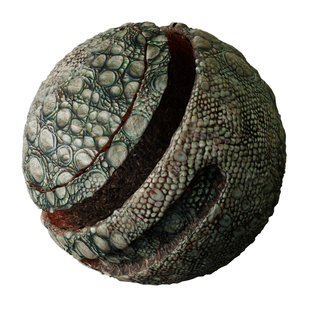 Reptile Skin - Lizard Scales Grey | FREE animal materials | BlenderKit