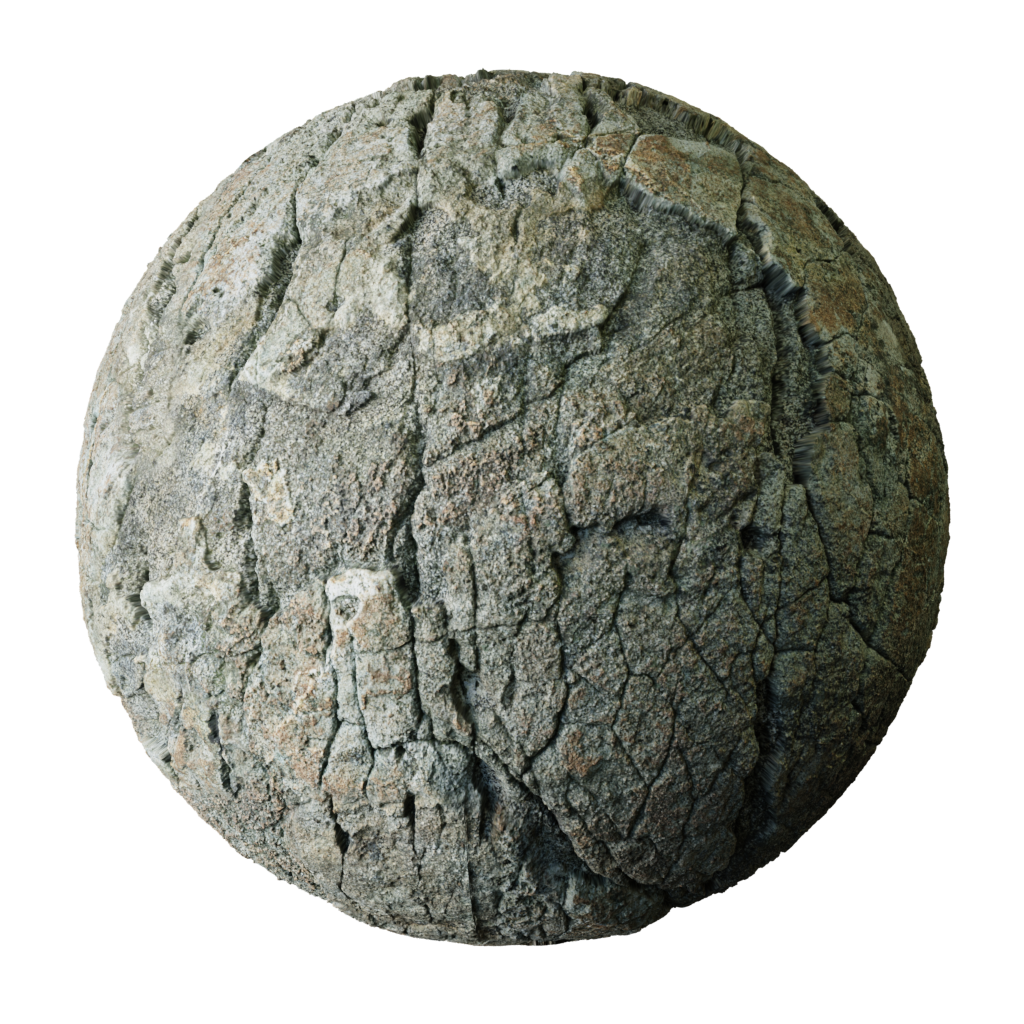 Vulcanic Basalt Ground Stone PBR Scan | FREE rock materials | BlenderKit