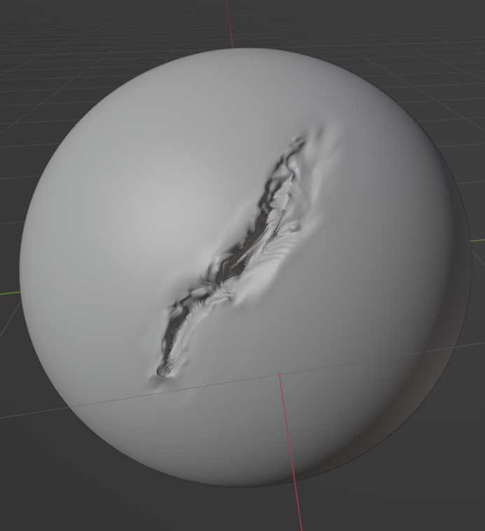Skin Scar | Animal / Creature Scar & Wound brushes | BlenderKit