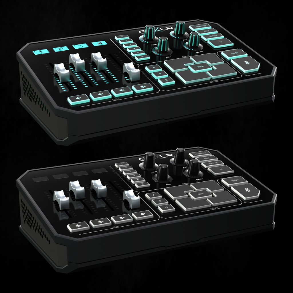 TC-Helicon GoXLR | Audio Devices models | BlenderKit