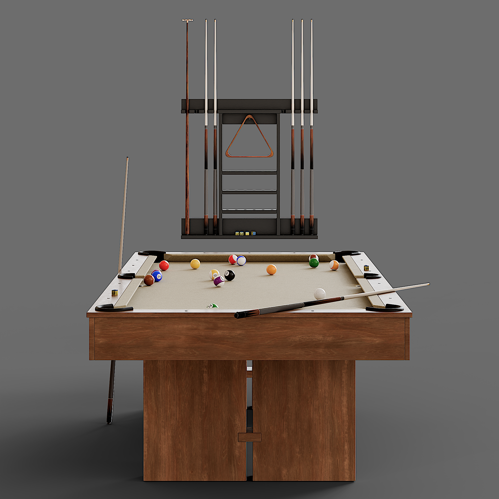 Pool Table | Sport models | BlenderKit