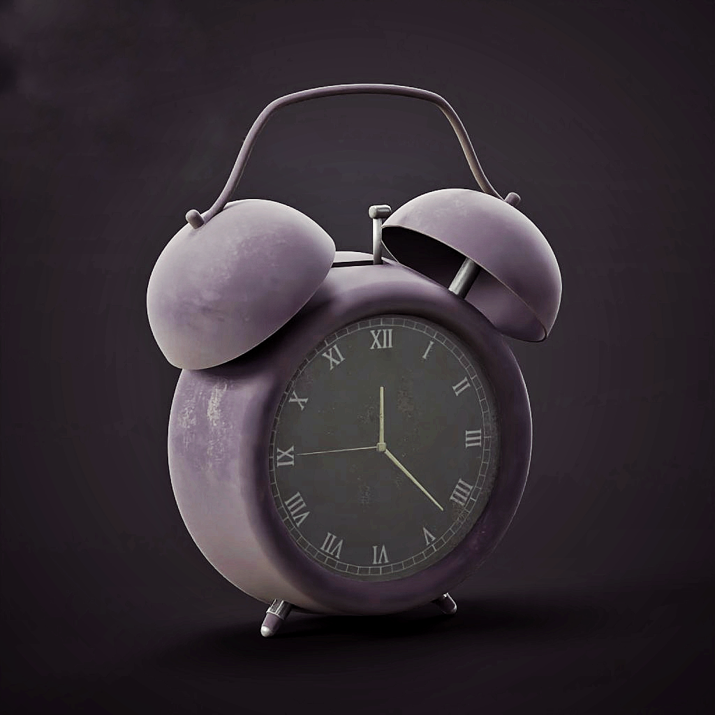 Alarm clock | 3D Clock / Watch models | BlenderKit