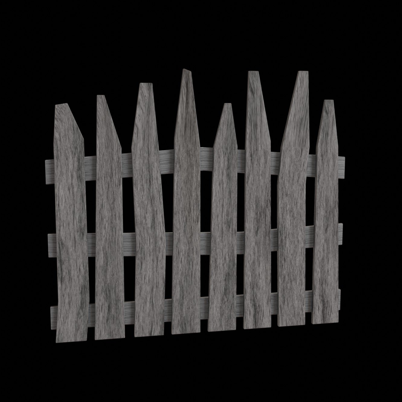 Wood Fence | Fences models | BlenderKit