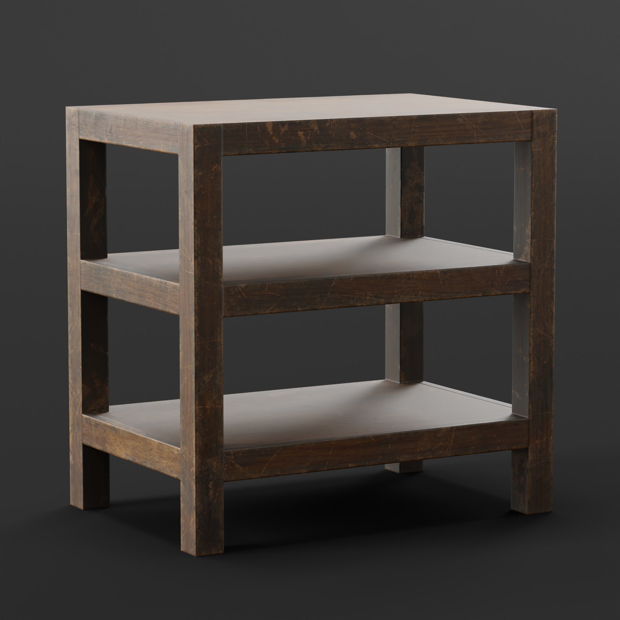 PaintedTable | Tables models | BlenderKit