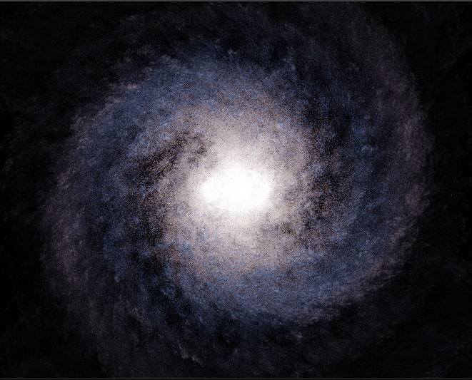 Procedural animated galaxy | Space models | BlenderKit