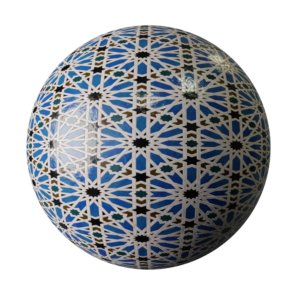 Zellij 2 | FREE tiles materials | BlenderKit