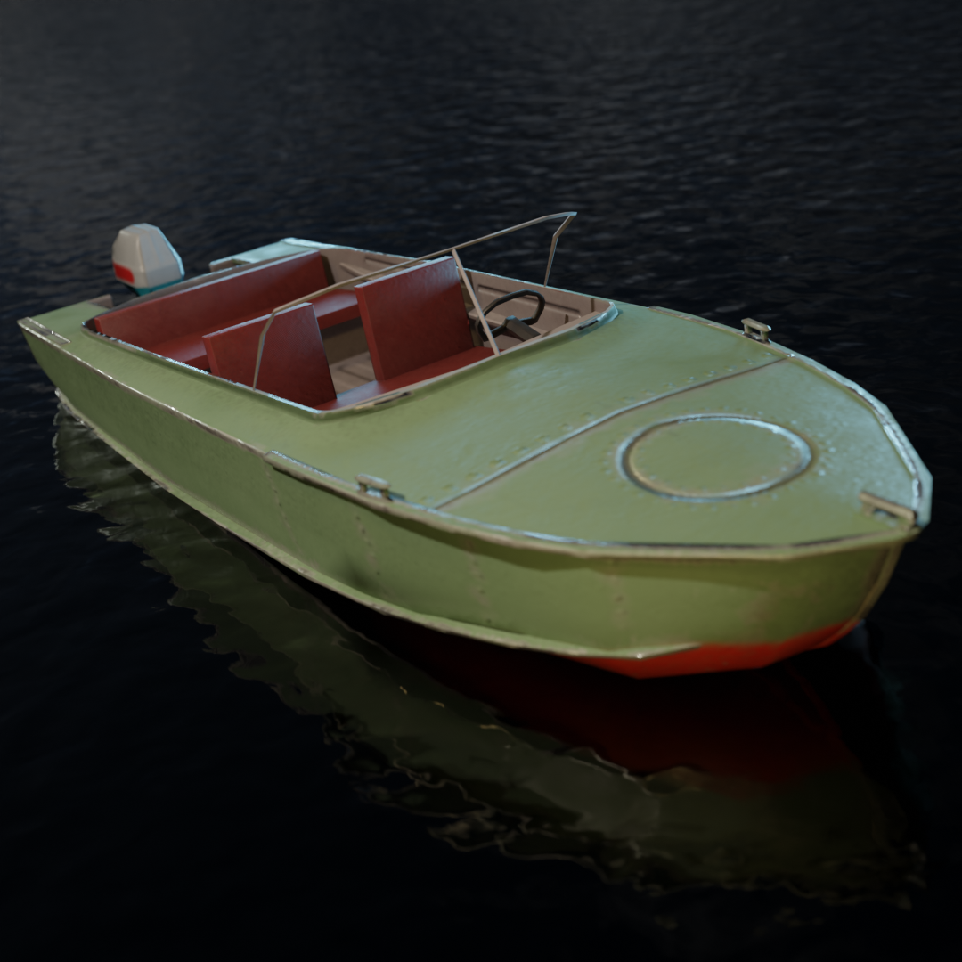 Progress-2 | Boats models | BlenderKit