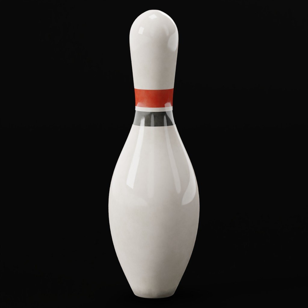 Bowling pin | FREE Miscellaneous models | BlenderKit
