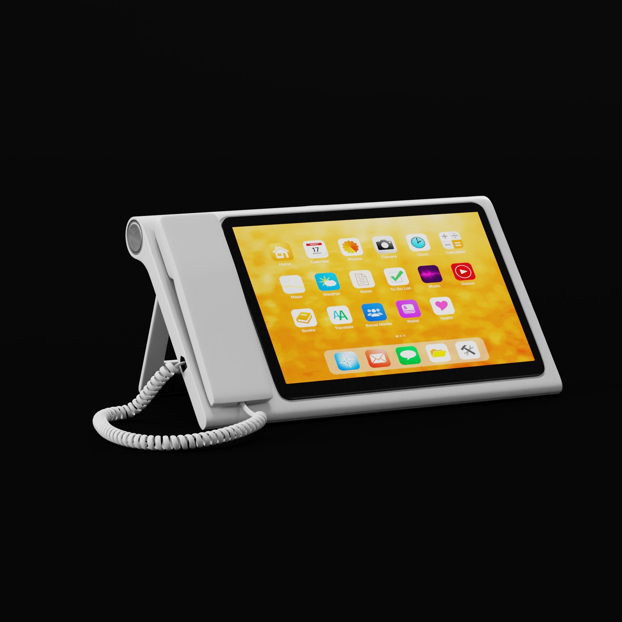 Smart Video Desk Phone | Corded Phone models | BlenderKit