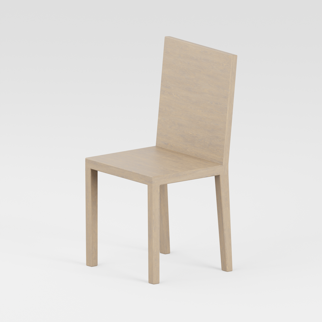 Basic Wood Chair | FREE Sitting Chairs models | BlenderKit