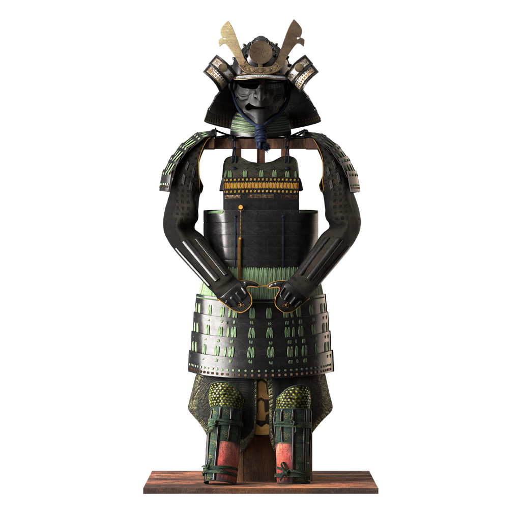 Yoroi samurai armor | Historical Weapons models | BlenderKit
