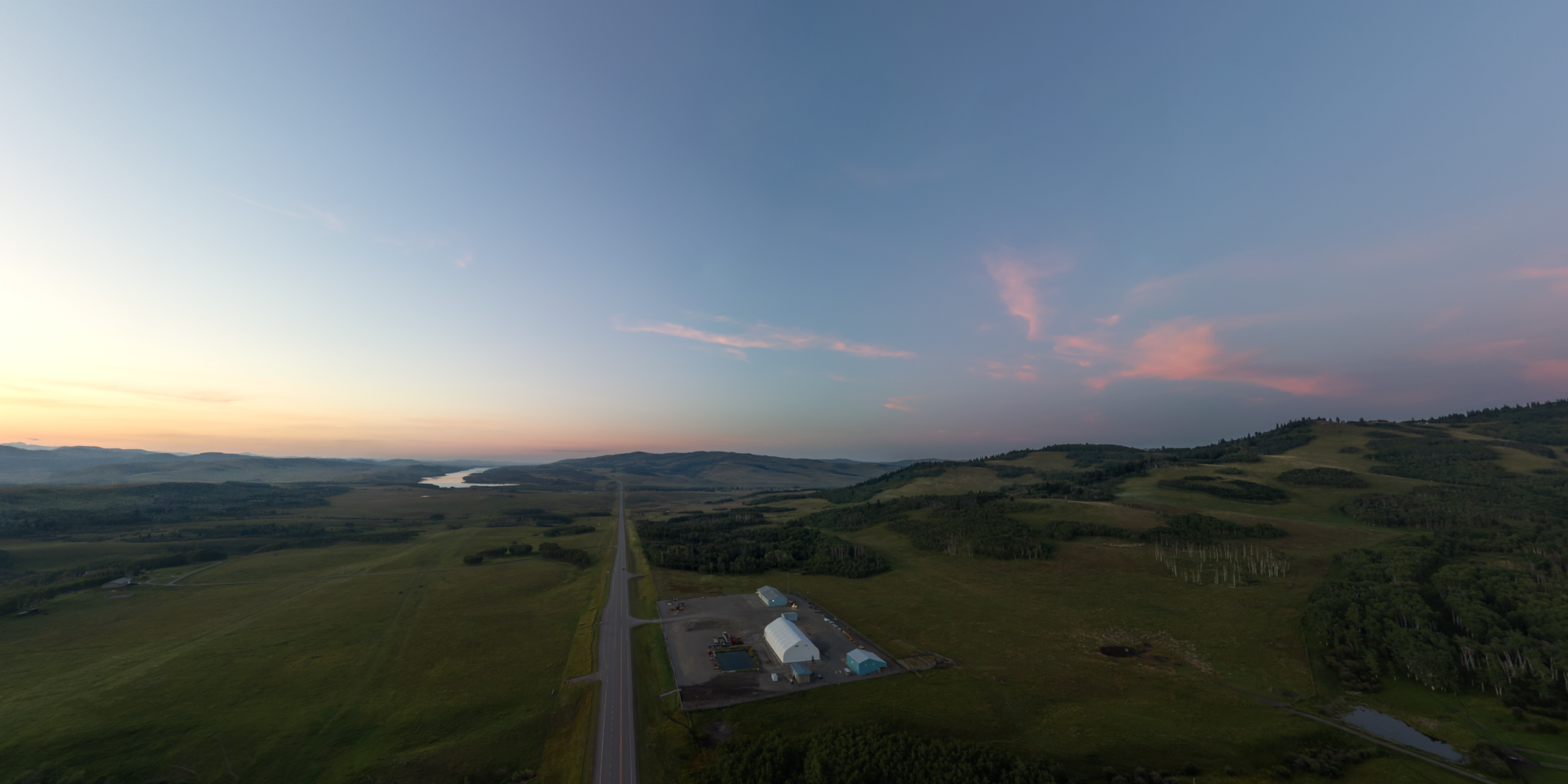 Colorful Twilight Aerial Sky | FREE Landscapes HDRis | BlenderKit