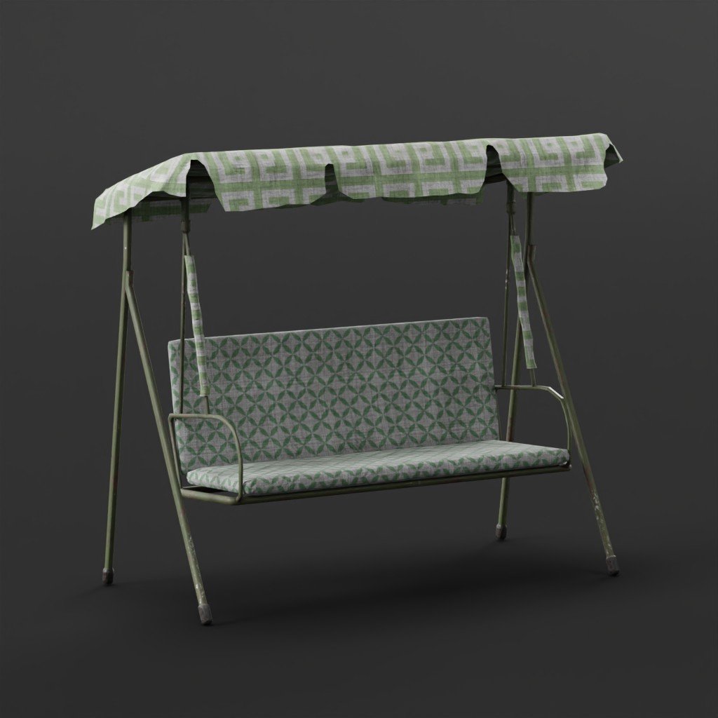 Swing exterior pack | Exterior Elements models | BlenderKit