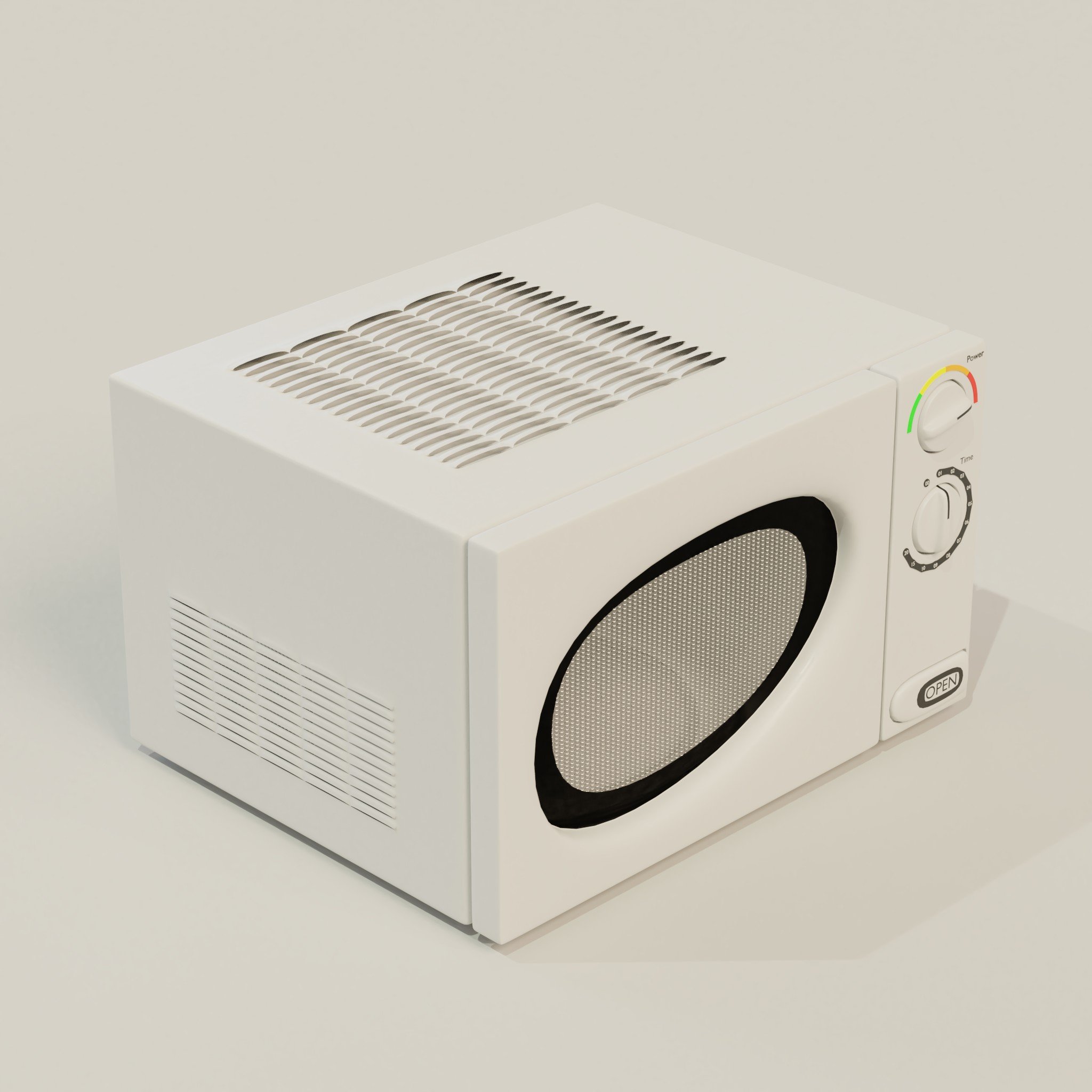 Microwave | FREE Kitchen Appliances models | BlenderKit