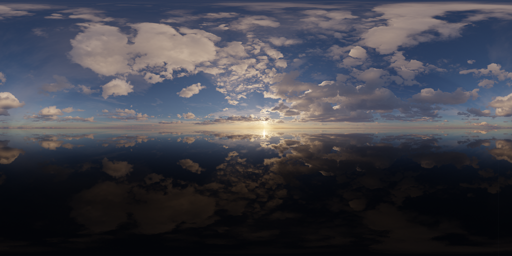 Dramatic Colorful Sunset Sky | Landscapes HDRis | BlenderKit