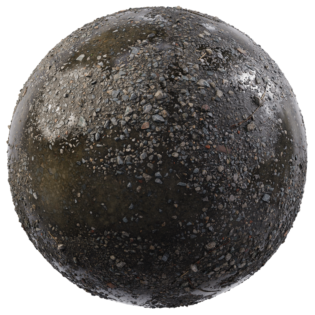 Rural Road 01 (PBR) | FREE ground materials | BlenderKit