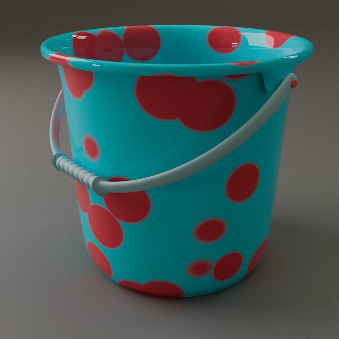 Bathroom Bucket | Interior Design models | BlenderKit