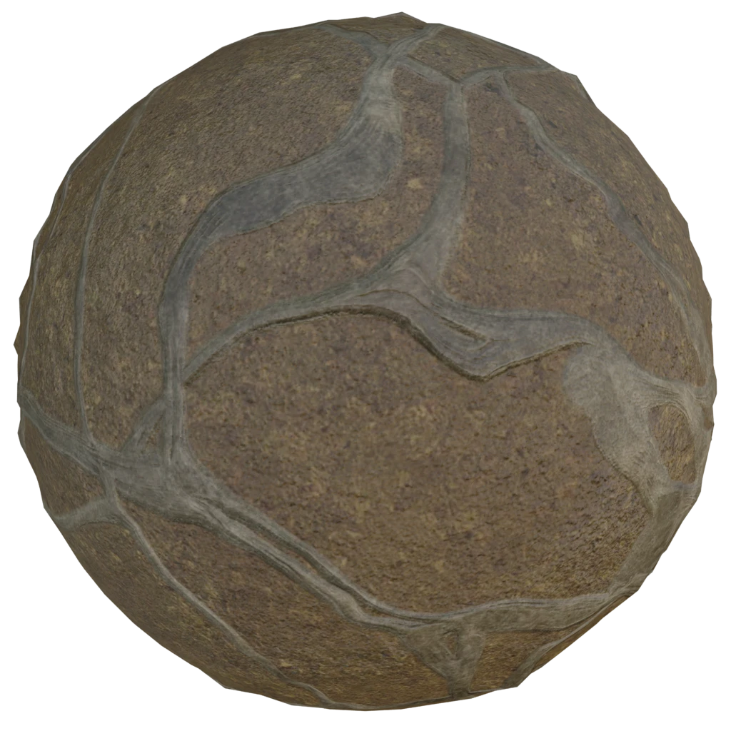 Ground Roots | FREE ground materials | BlenderKit