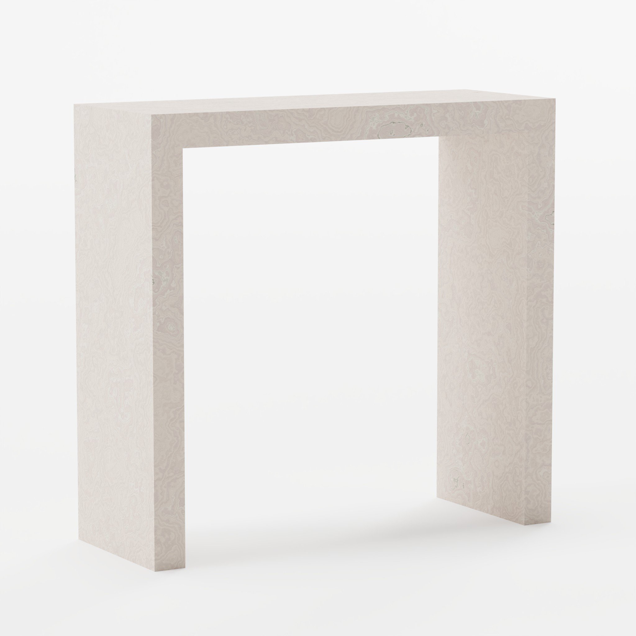 Craig Modern Gray Finish Console Table | Tables models | BlenderKit