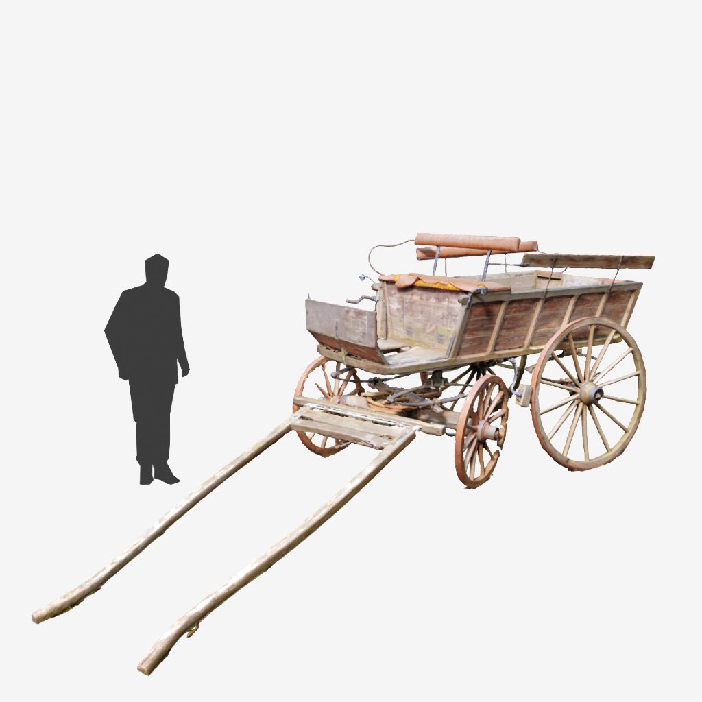 Medieval Carriage Coach PBR Scan | Historical Cars models | BlenderKit