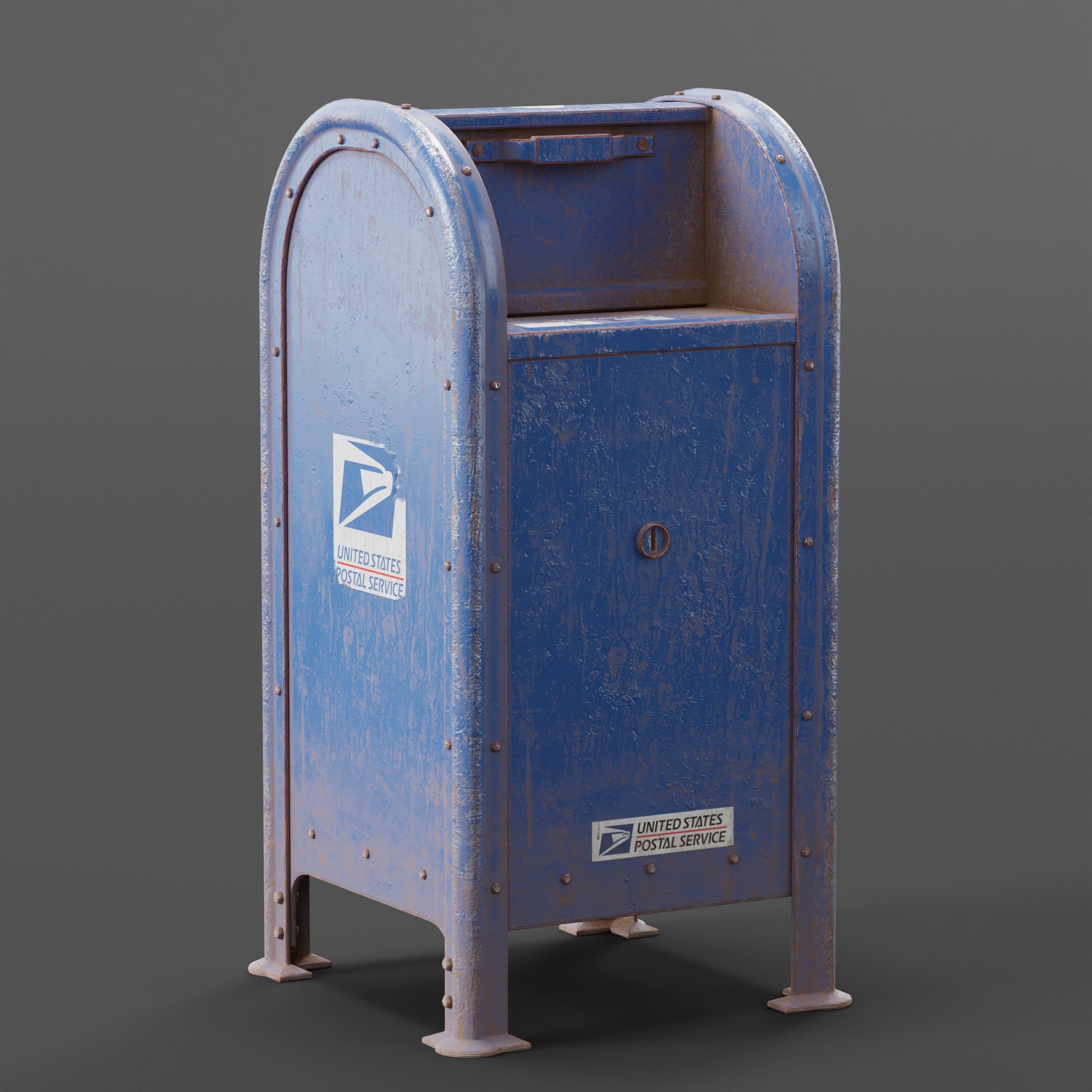 Mailbox | Containers models | BlenderKit
