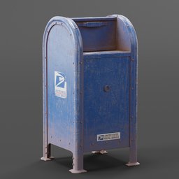 Mailbox | Containers models | BlenderKit