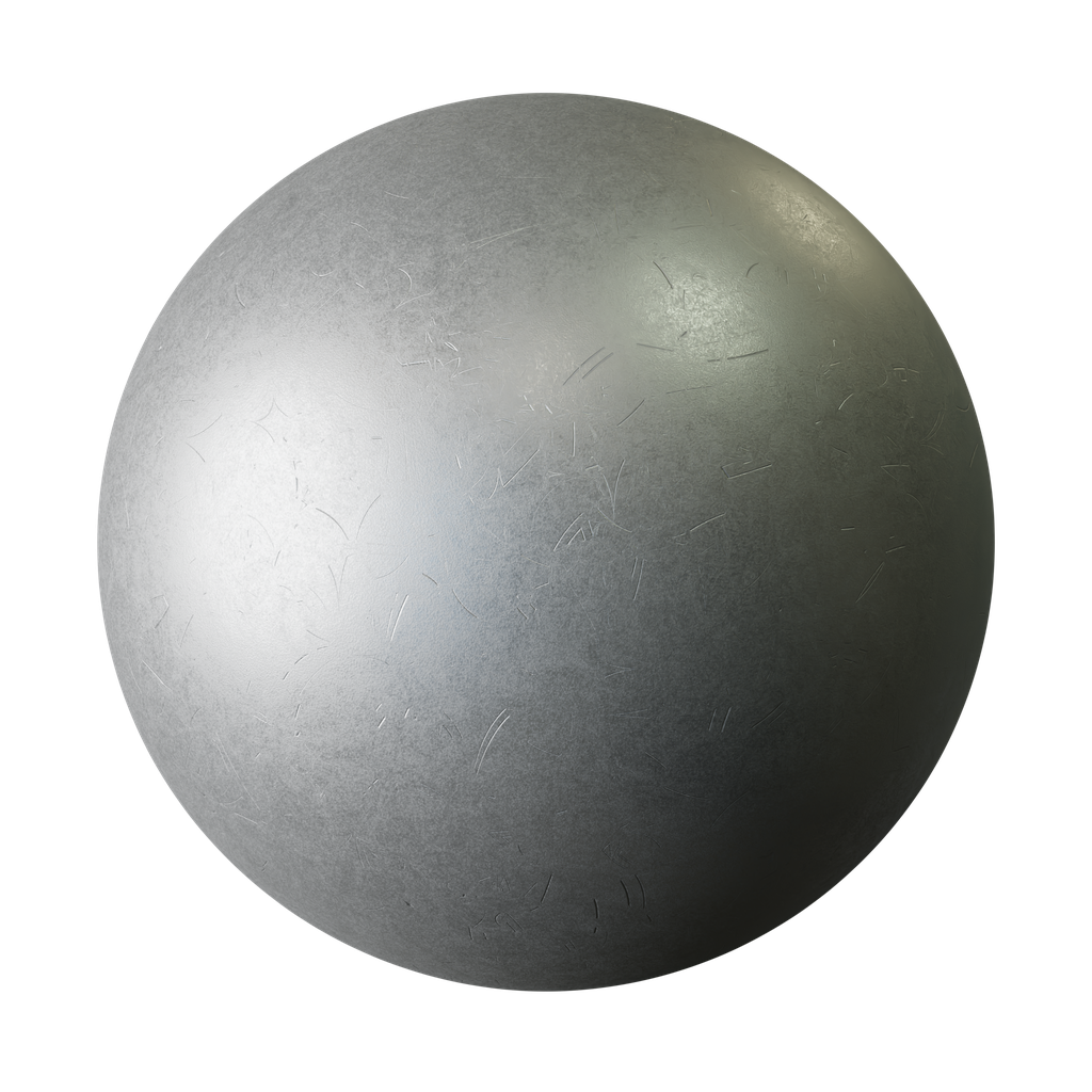 Procedural Scratched Iron Free Metal Materials Blenderkit