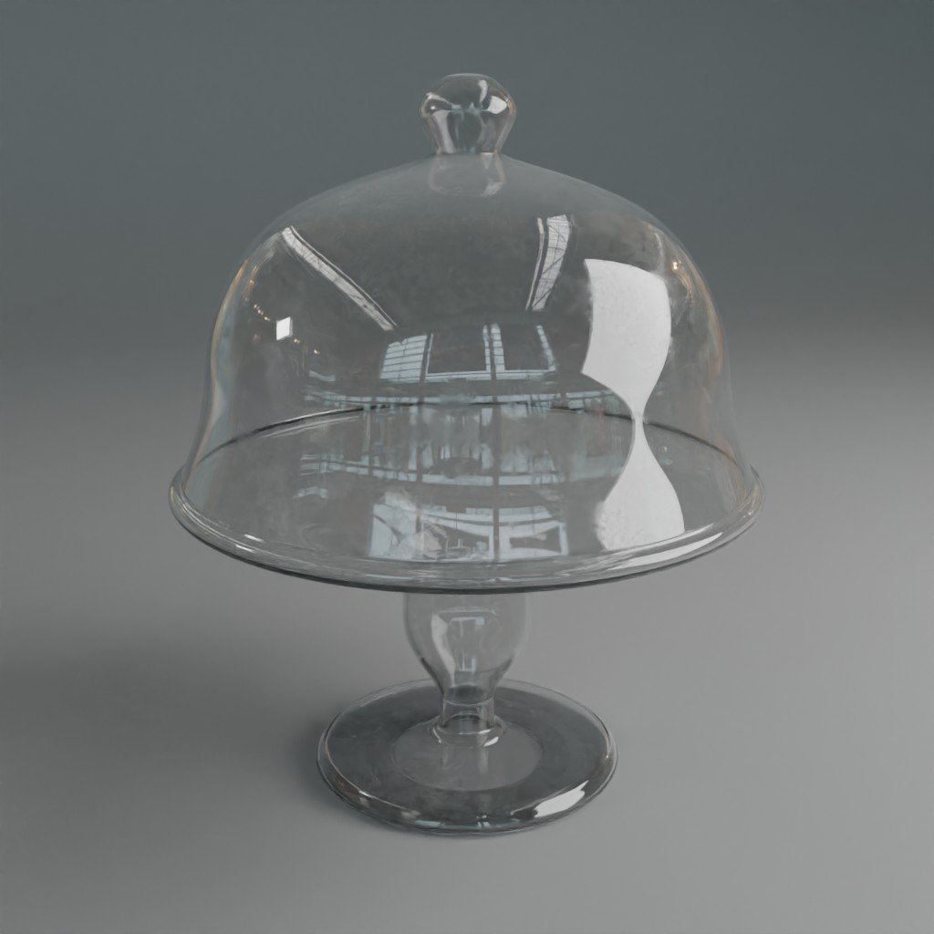 Real Glass Dish | Kitchen Appliances models | BlenderKit