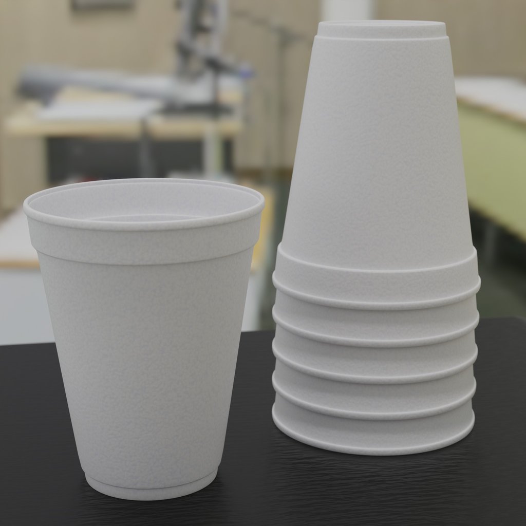 Small Styrofoam Cup | FREE Restaurant / Bar models | BlenderKit