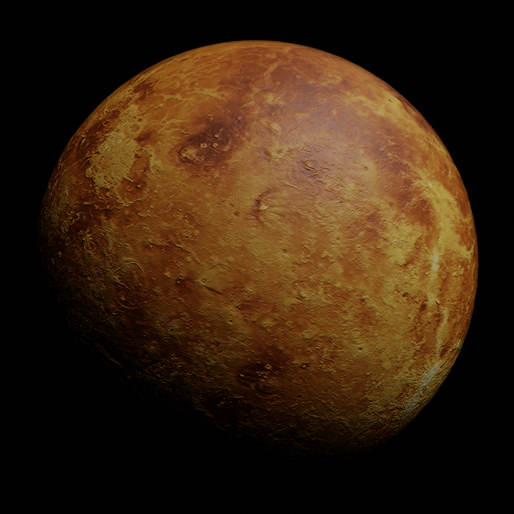 Venus | Planet models | BlenderKit