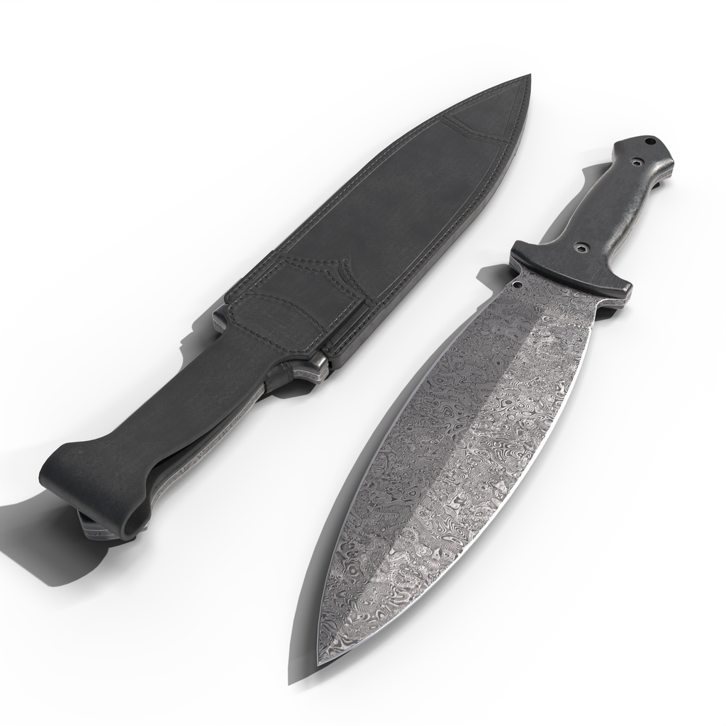 Knife Boker Smatchet | Modern Weapons models | BlenderKit