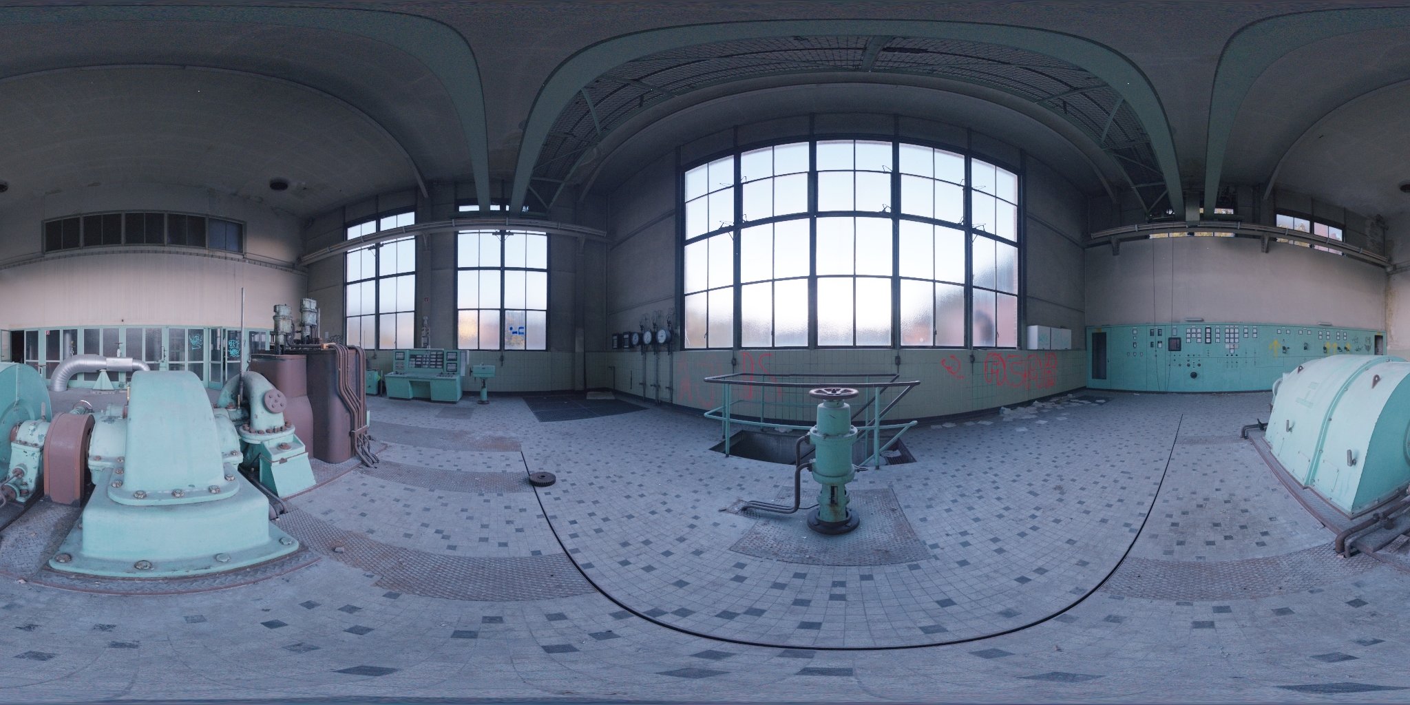 Peppermint Powerplant 2 | FREE Industrial HDRis | BlenderKit