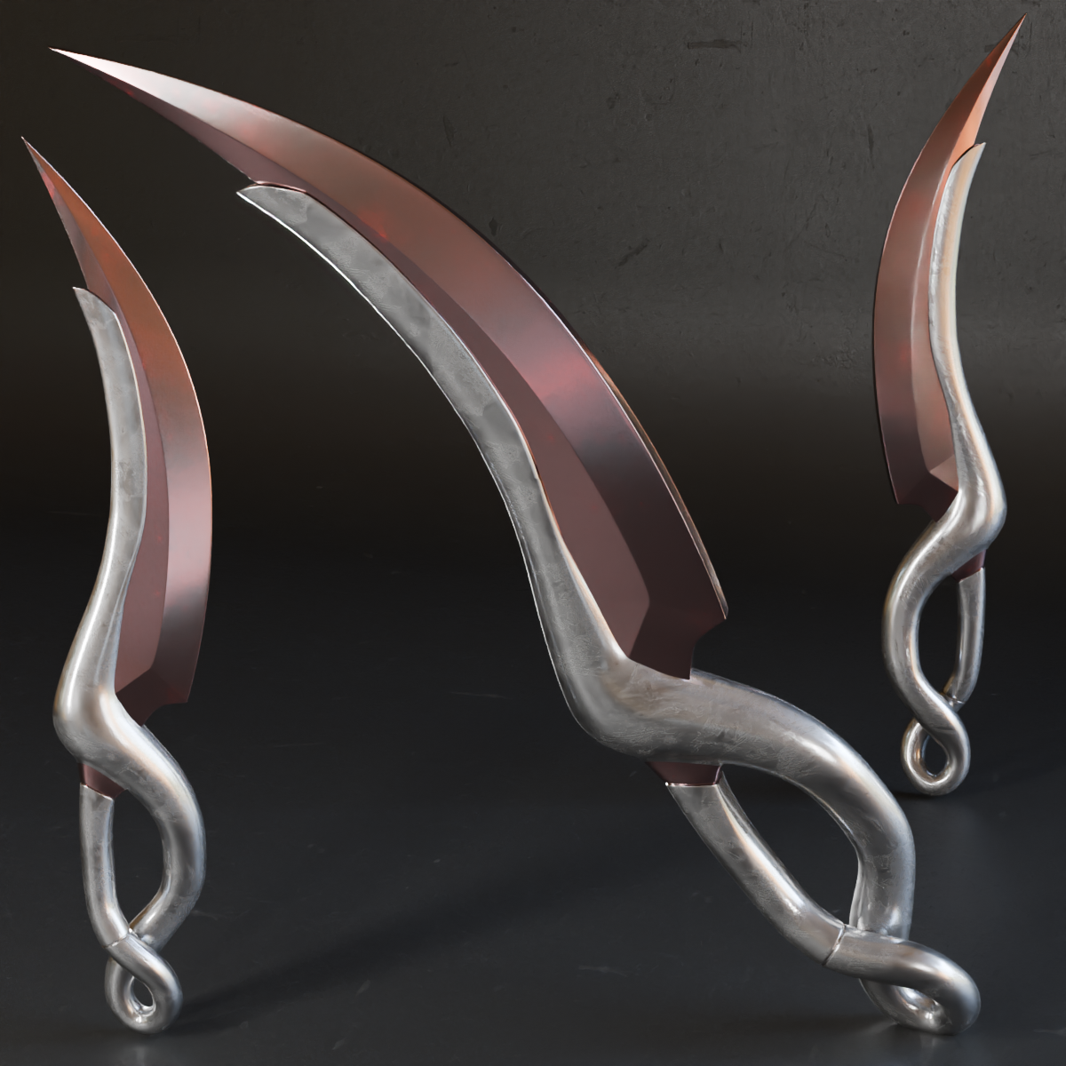 MK BaseMesh Dagger 031 | Historical Weapons models | BlenderKit