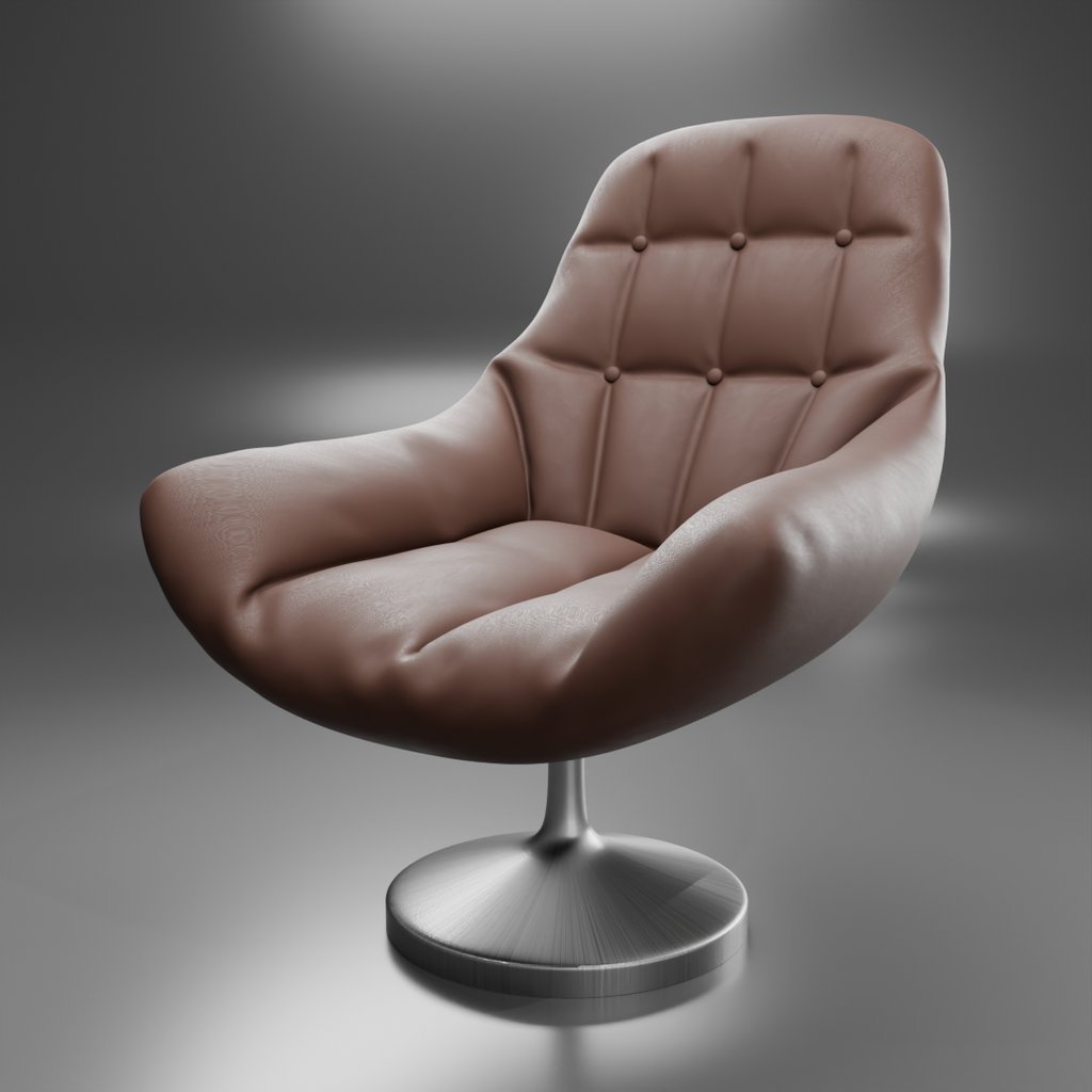 Lounge chair - cozy and soft leather | FREE Sitting Chairs models ...