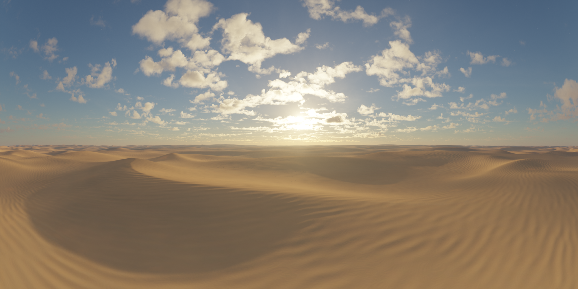 Desert Landscape Sunny Cloudy | Landscapes HDRis | BlenderKit